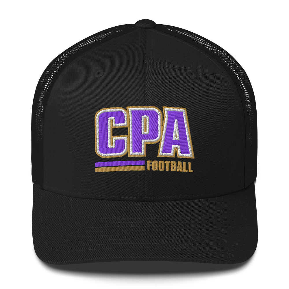 CPA Football / Retro Trucker Hat – CPA Roar Store Online