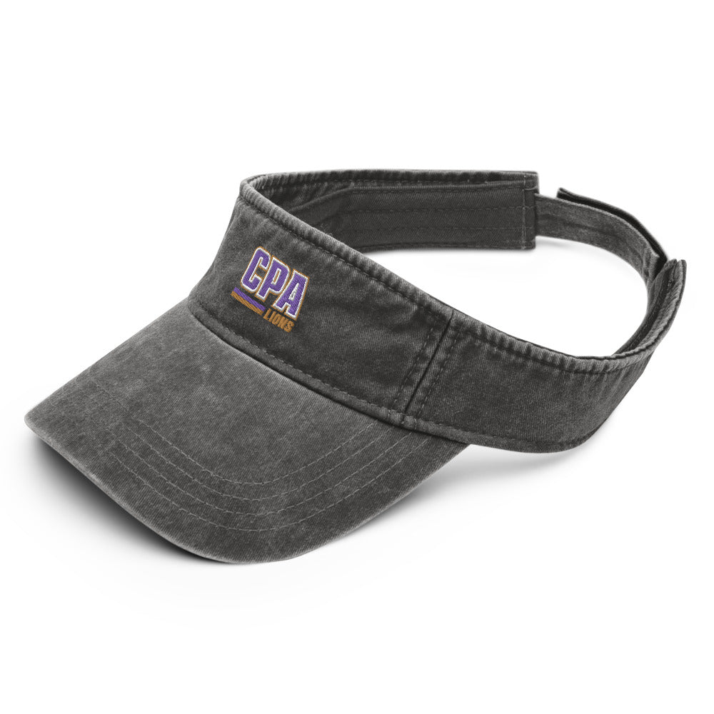 Embroidered Denim visor – CPA Roar Store Online